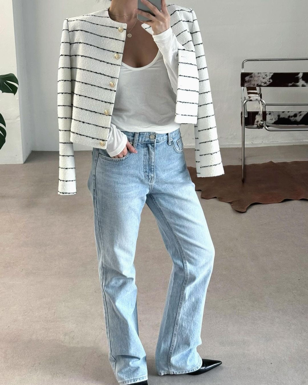 Selene Tweed Jacket — SAISON